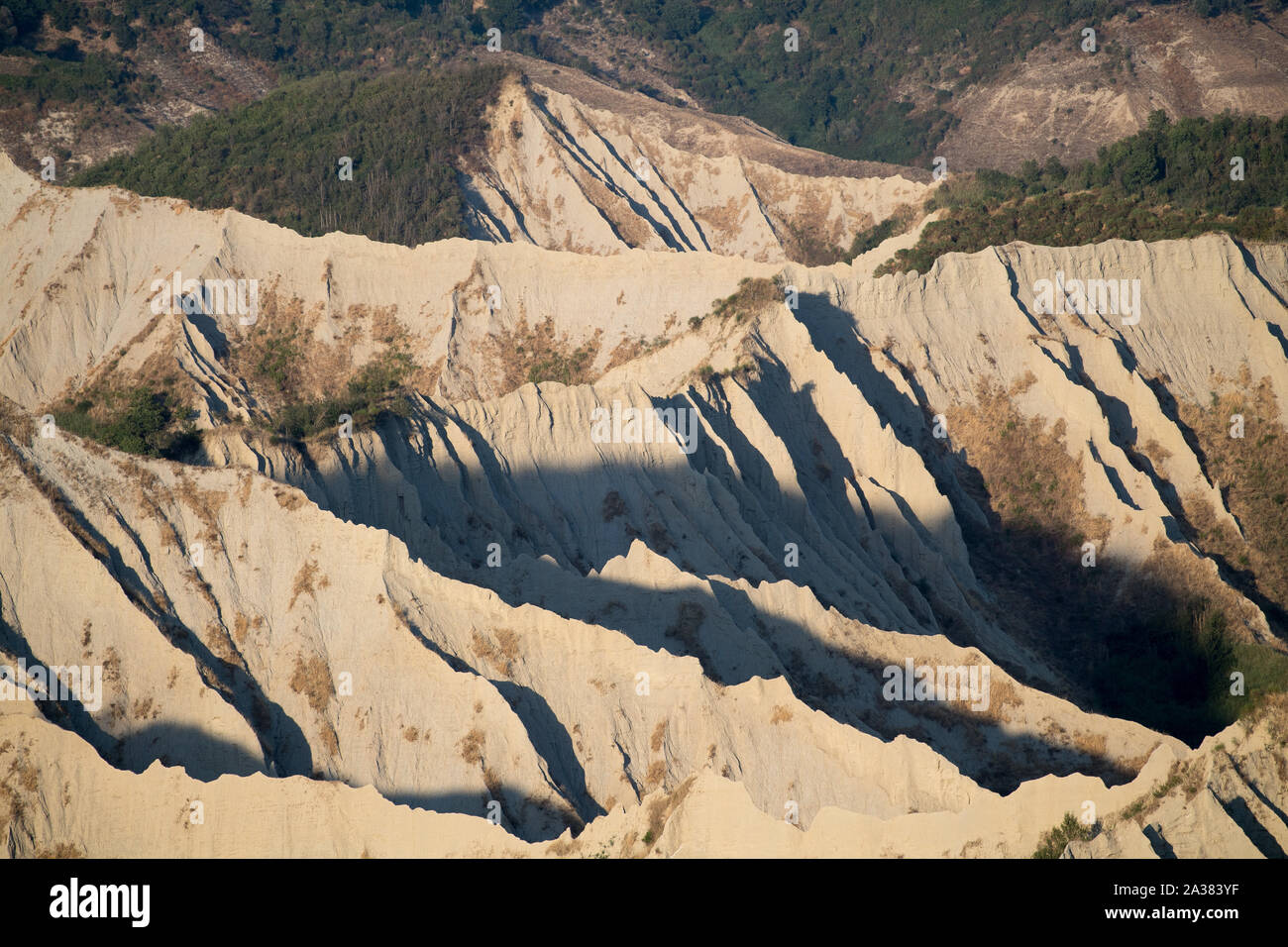 Valle dei Calanchi (Calanchi Valley) in Civita di Bagnoregio, Lazio ...