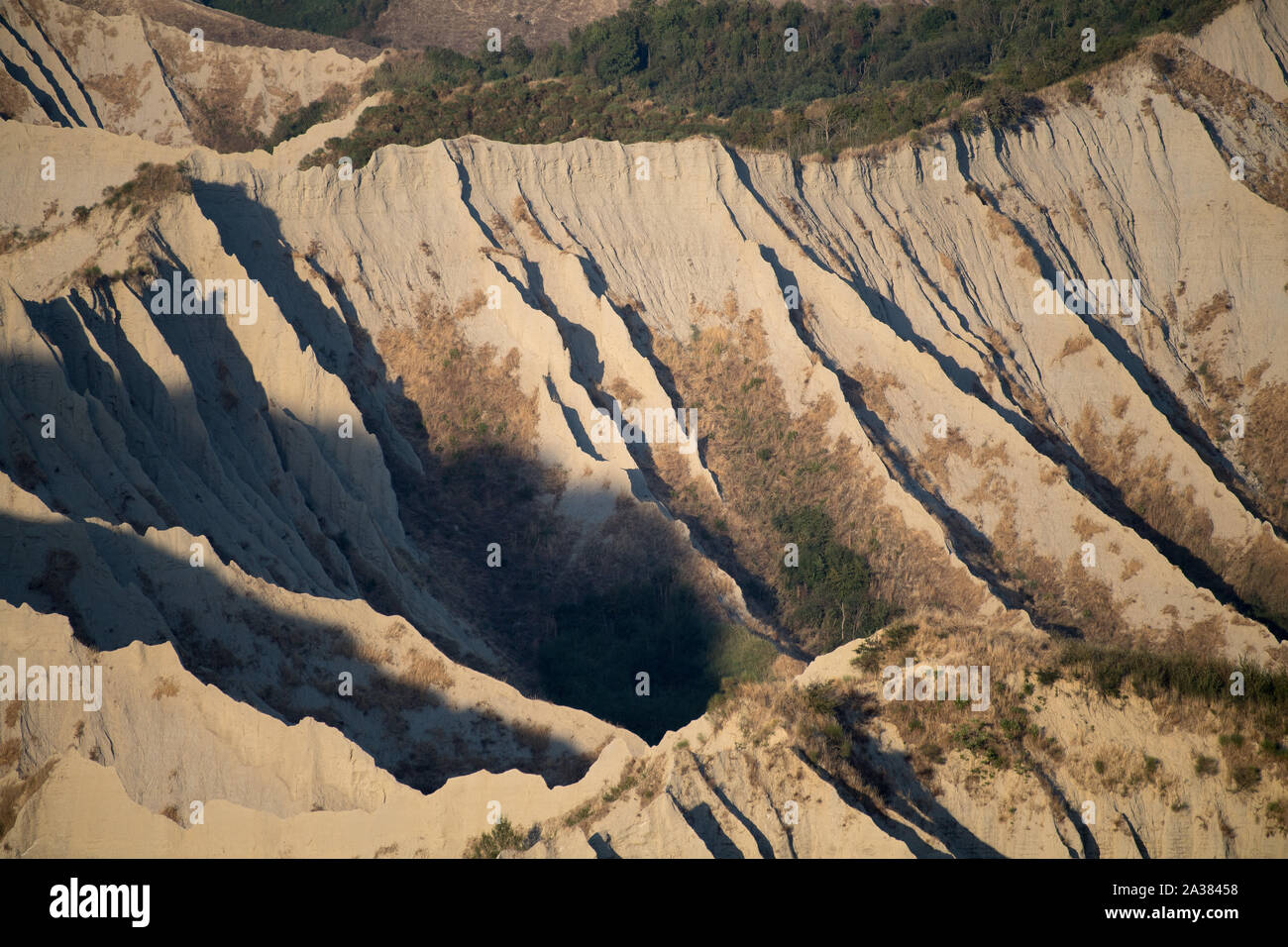 Valle dei Calanchi (Calanchi Valley) in Civita di Bagnoregio, Lazio ...