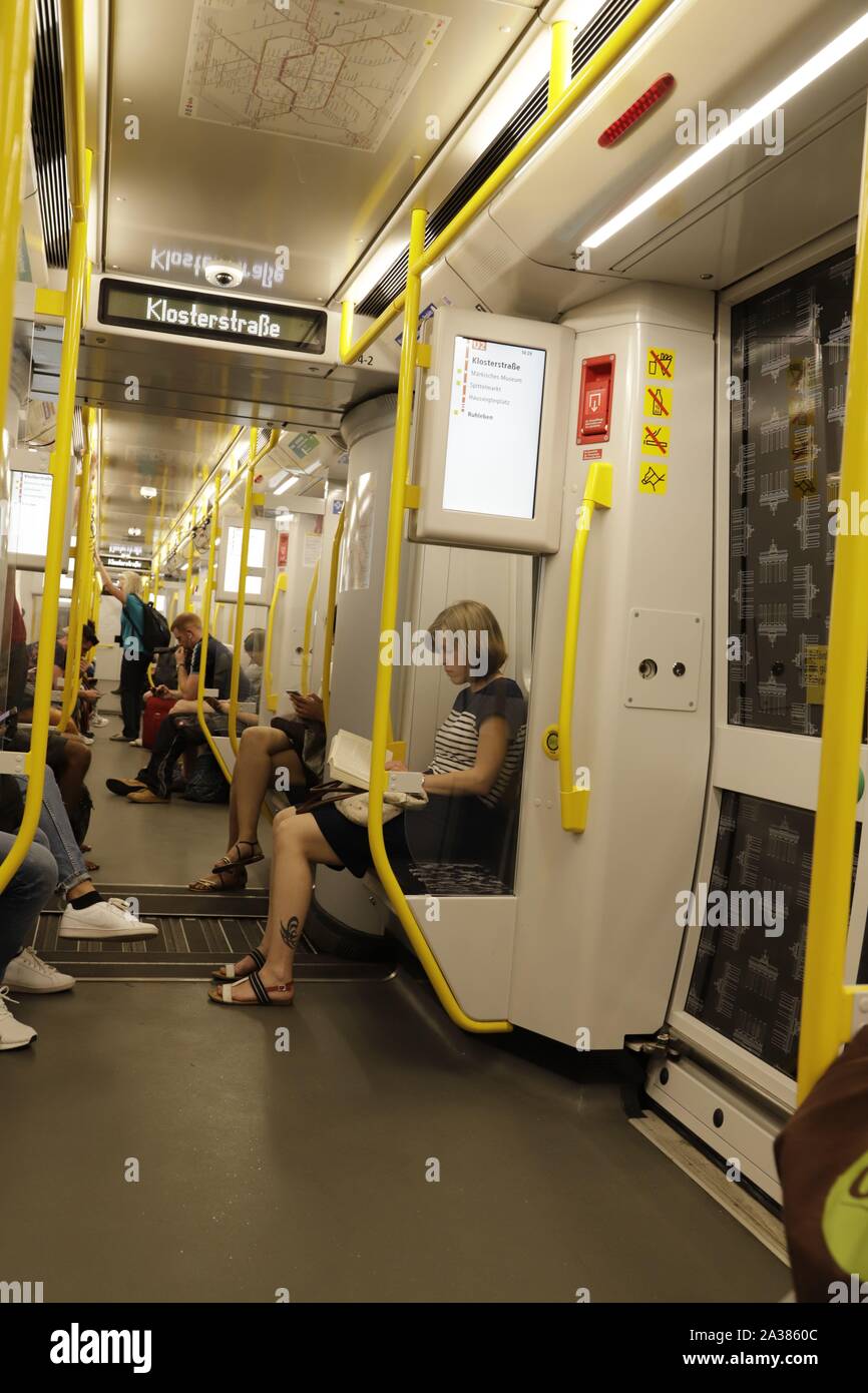 Metro station in Berlin, Germany Stock Photo - Alamy