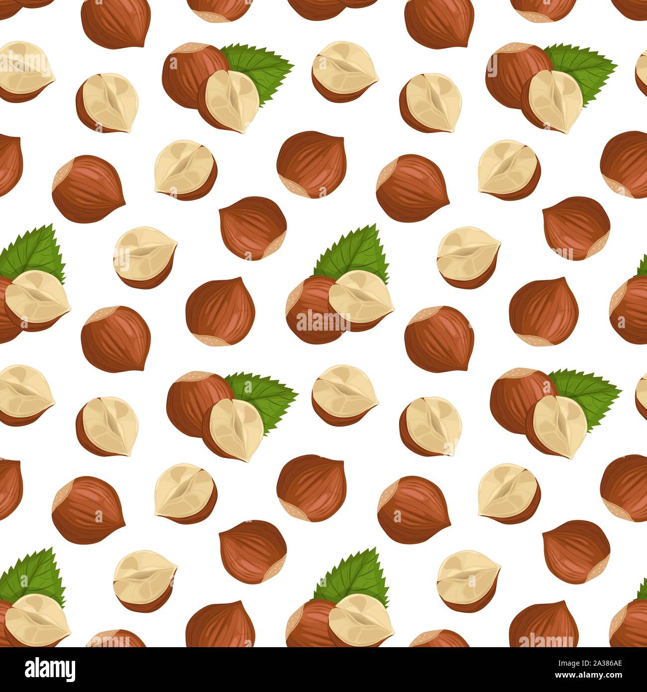 Hazelnut background texture Stock Vector Images - Alamy