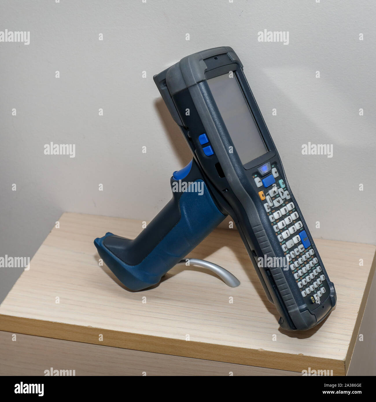 Handheld Barcode Scanner Reader Portable Computer Wireless Device Stock ...