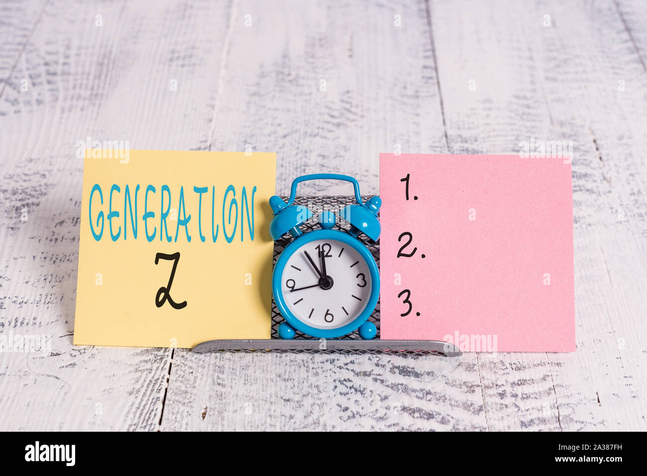 Text sign showing Generation Z. Business photo showcasing name for the ...
