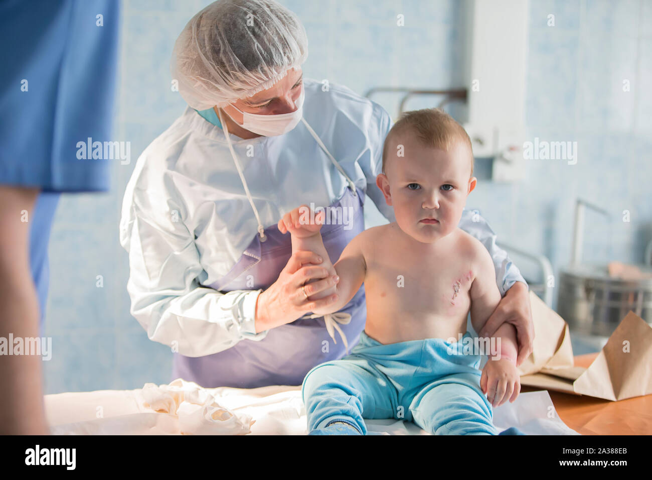 Hot water burn child hi-res stock photography and images - Alamy