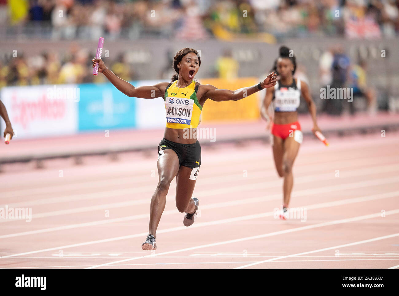 Shericka jackson 2019 hi-res stock photography and images - Alamy