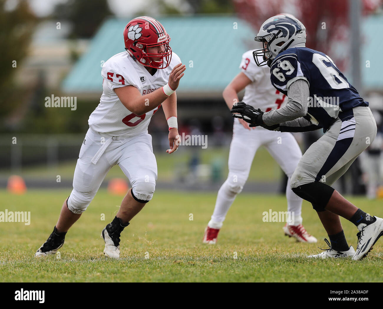 Junior varsity football with Sandpoint vs. Lake City High School in ...