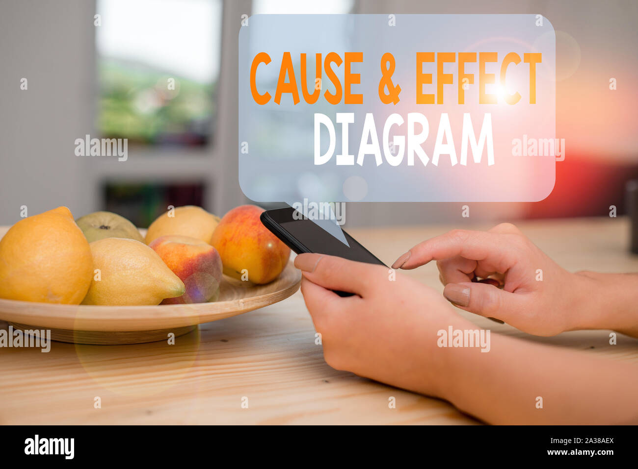 Word writing text Cause And Effect Diagram. Business photo showcasing ...