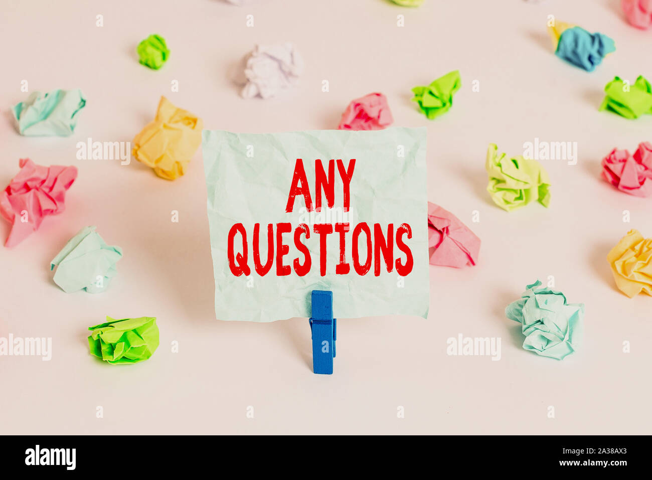 Handwriting text Any Questions. Conceptual photo Clueless Blank face ...