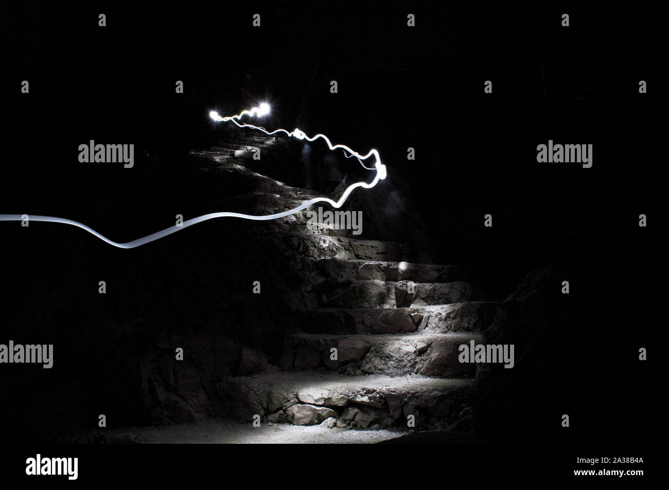 Scary stairs hi-res stock photography and images - Alamy