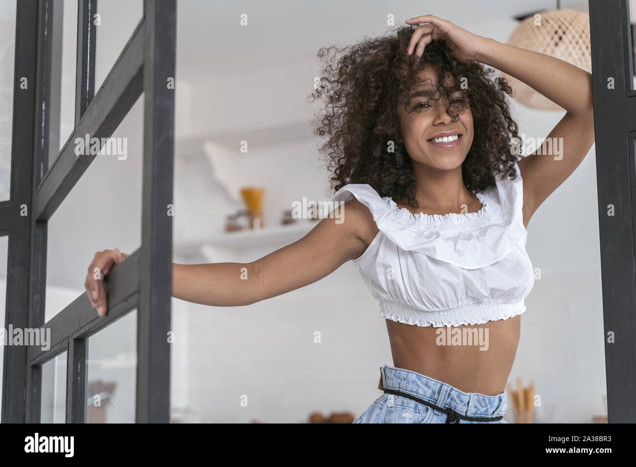 African american woman cook hi-res stock photography and images - Alamy