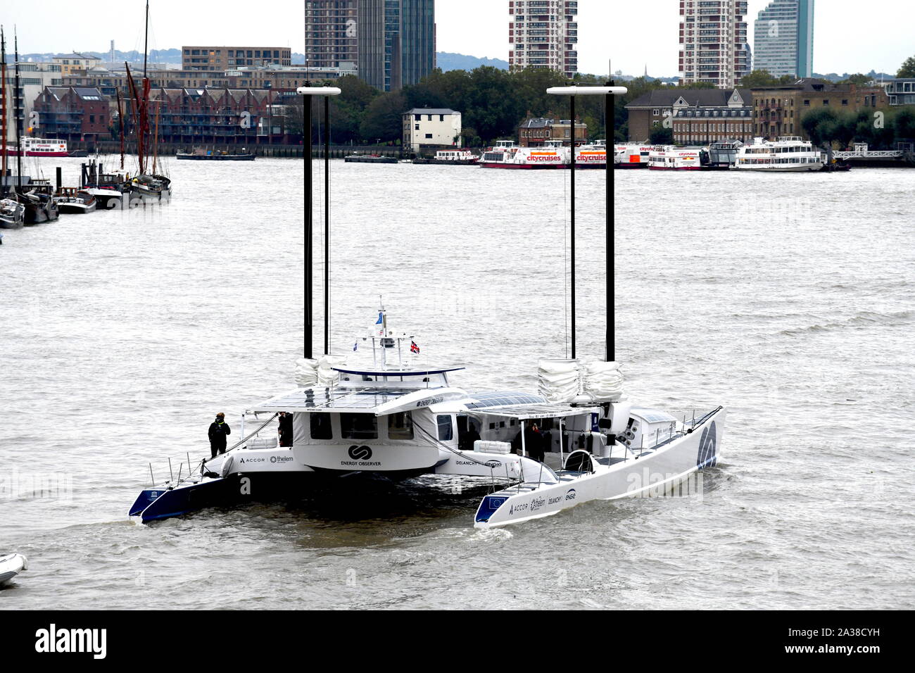 Energy Observer is the first boat to be powered by hydrogen using ...