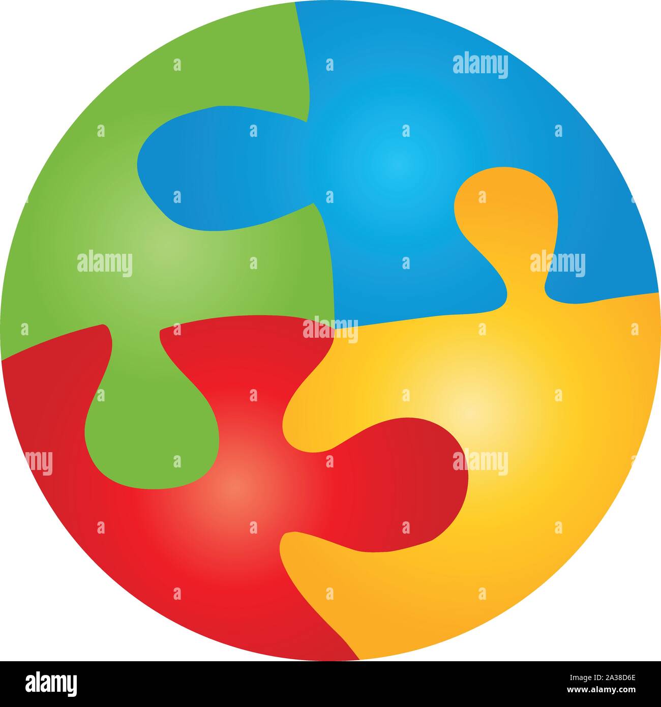 Puzzle, Puzzle Logo Stock Vector Image & Art - Alamy