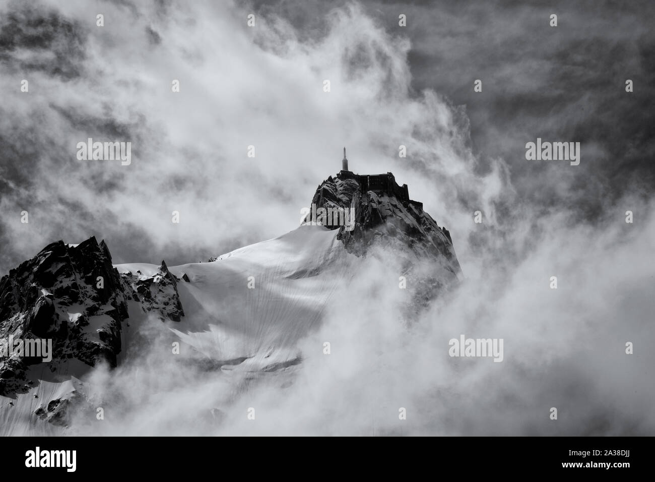 French Alpine Magic in the Chamonix valley Stock Photo - Alamy