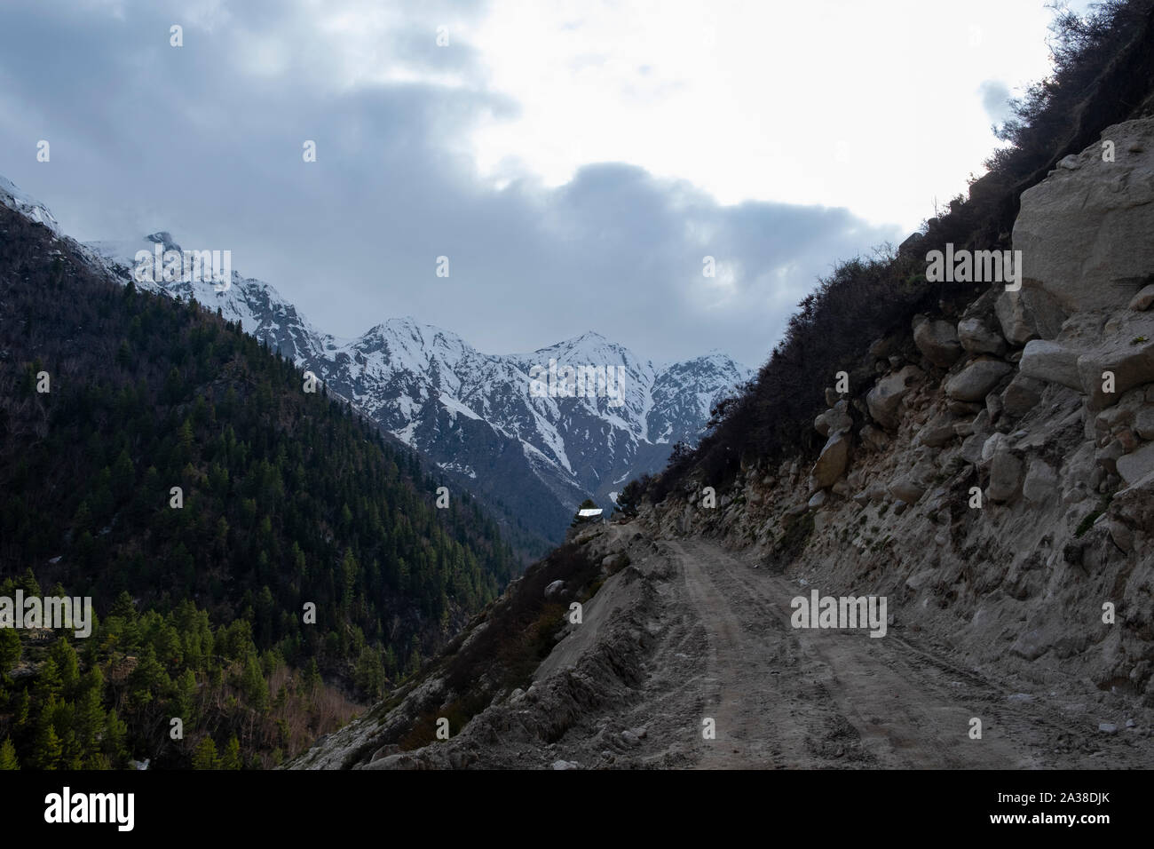 Chitkul landscape, Himachal Pradesh, India Stock Photo - Alamy