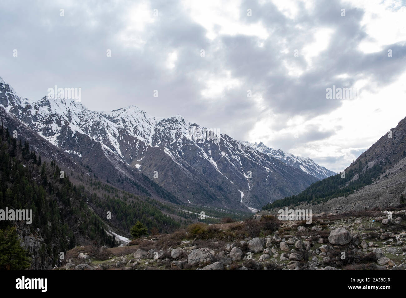 Chitkul landscape, Himachal Pradesh, India Stock Photo - Alamy