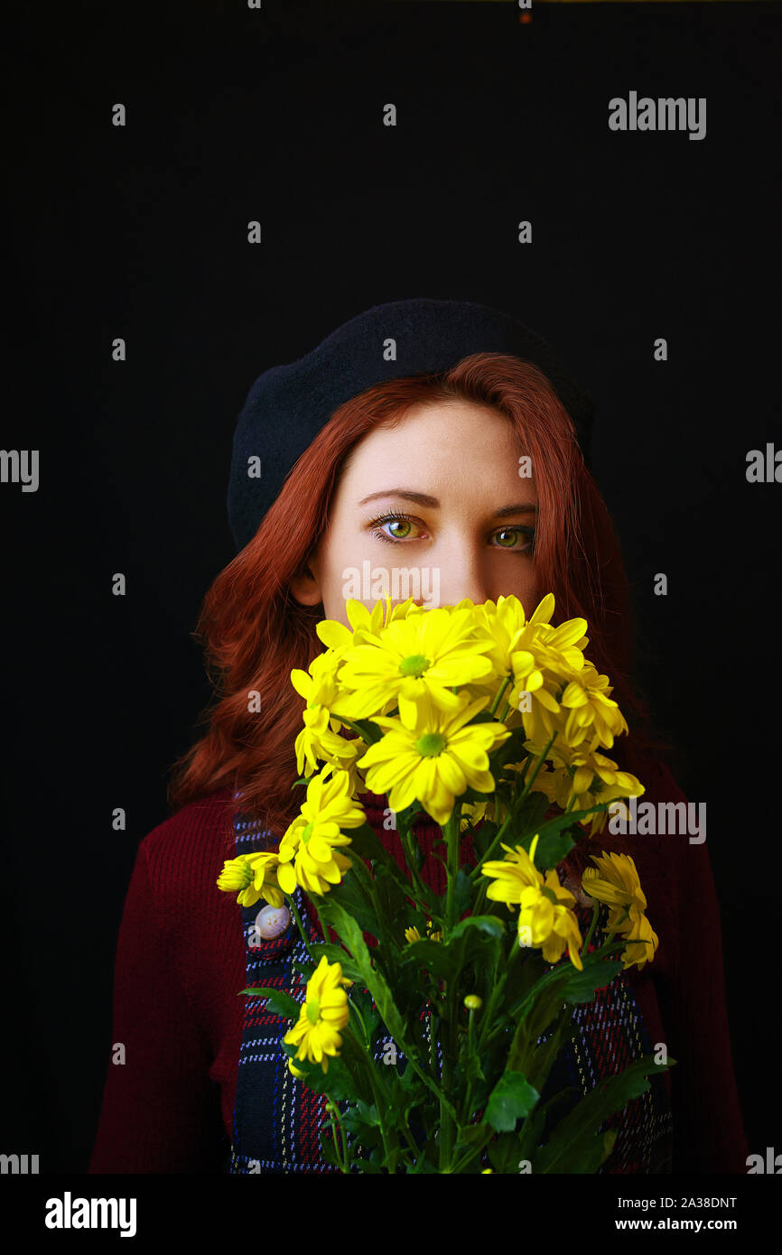 French redhead hi-res stock photography and images - Alamy