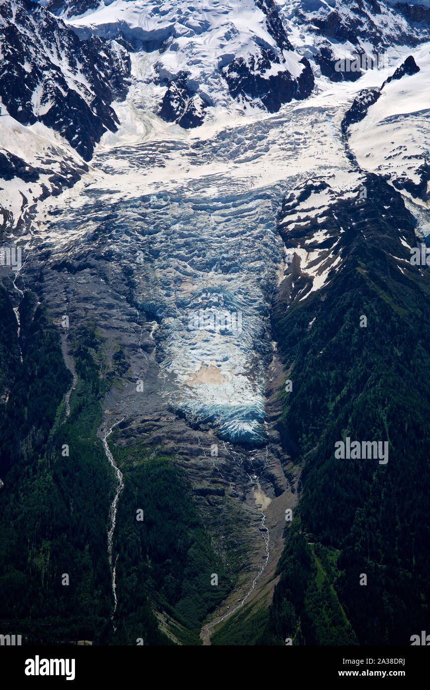 French Alpine Magic in the Chamonix valley Stock Photo - Alamy