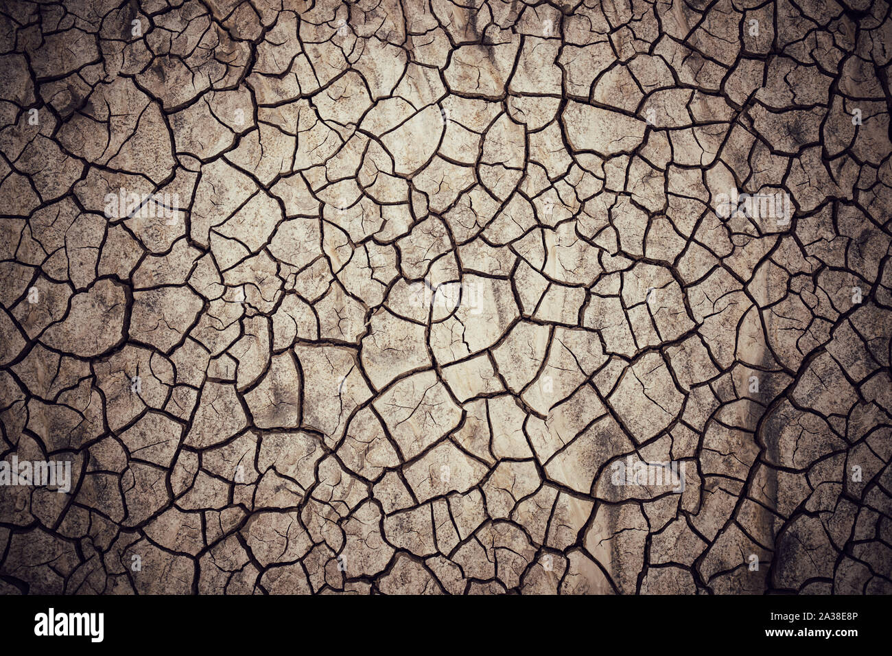 Close-up of Cracked Dirt In Riverbed, De-Na-Zin Wilderness, San Juan ...