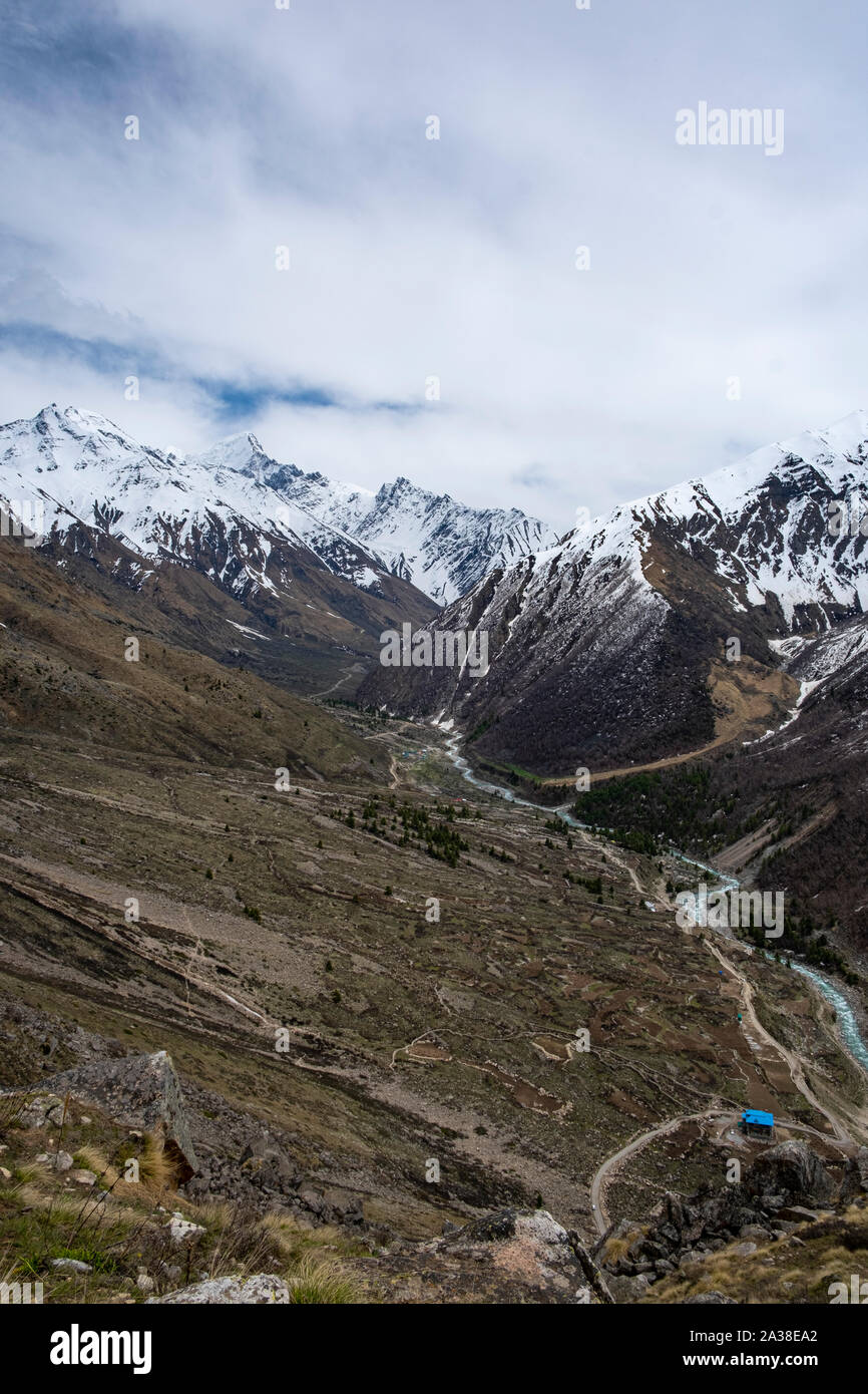 Chitkul landscape, Himachal Pradesh, India Stock Photo - Alamy