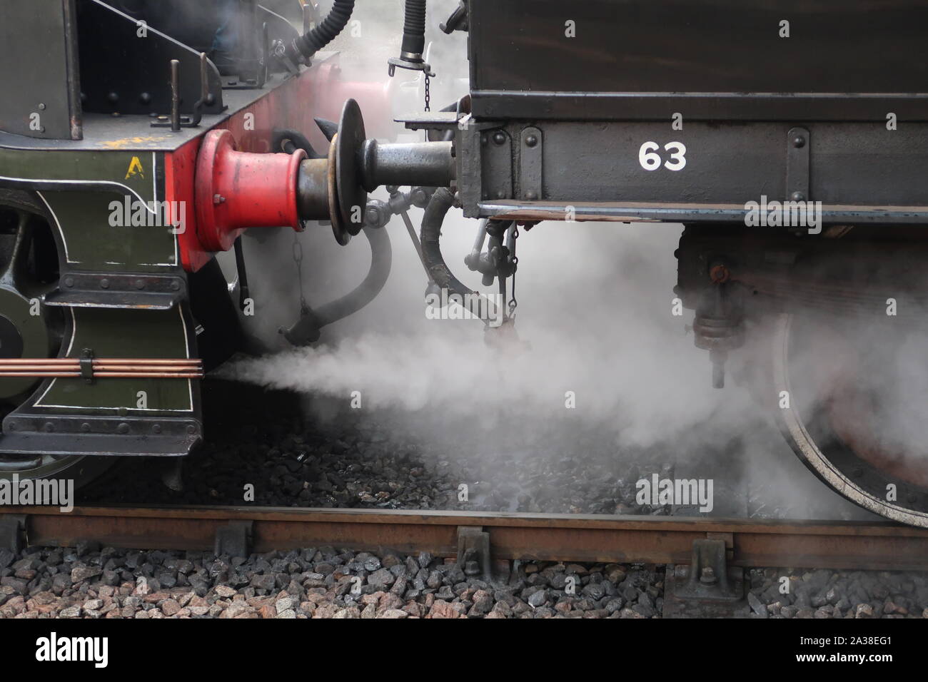 Steam locomotive buffers hi-res stock photography and images - Alamy