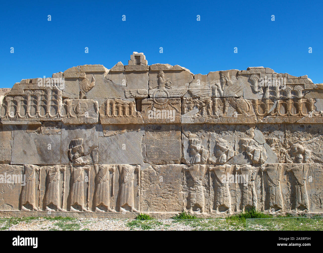 Ancient bas-relief, Persepolis, Fars Province, Iran Stock Photo - Alamy