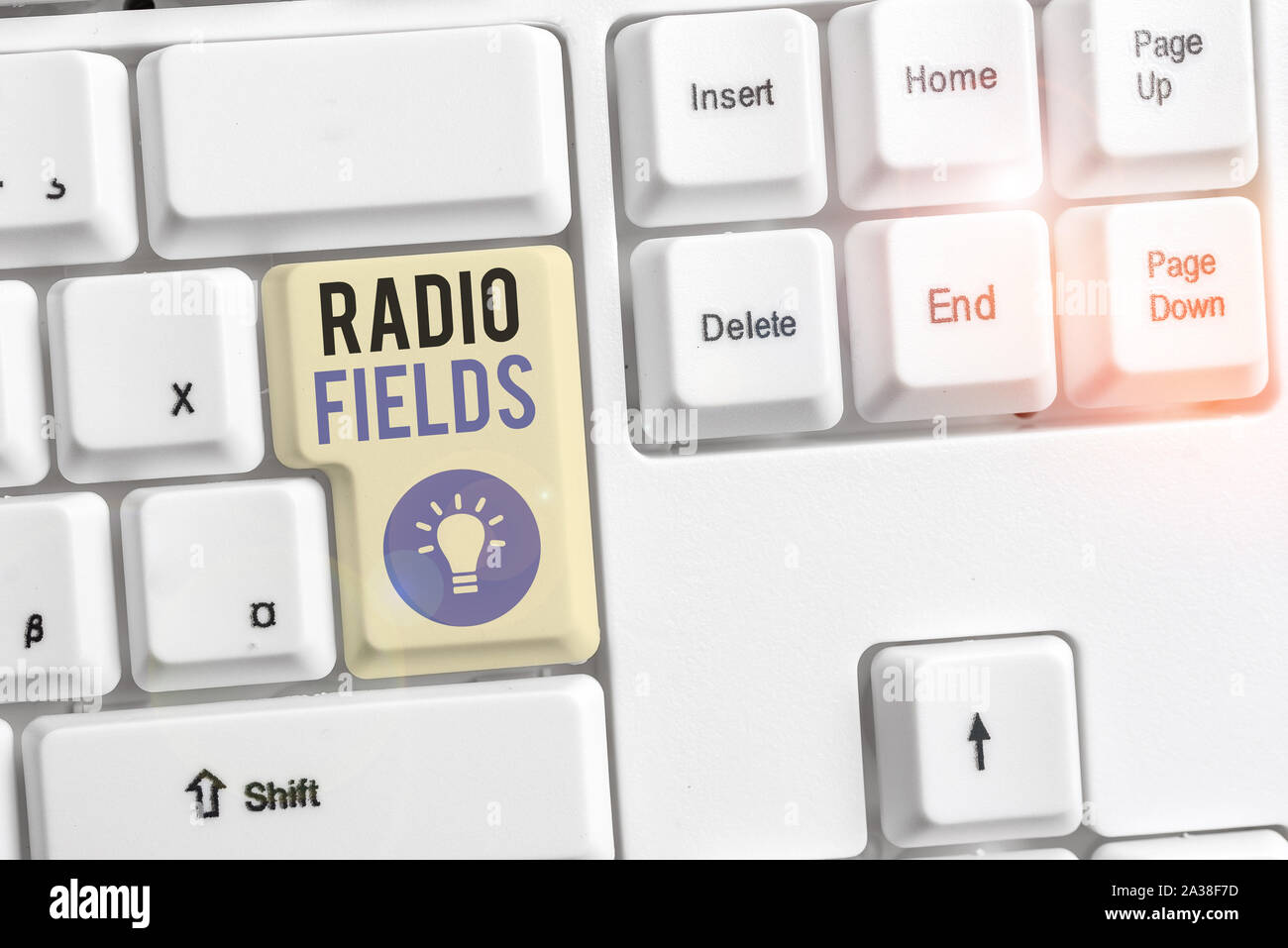 Word writing text Radio Fields. Business photo showcasing ...