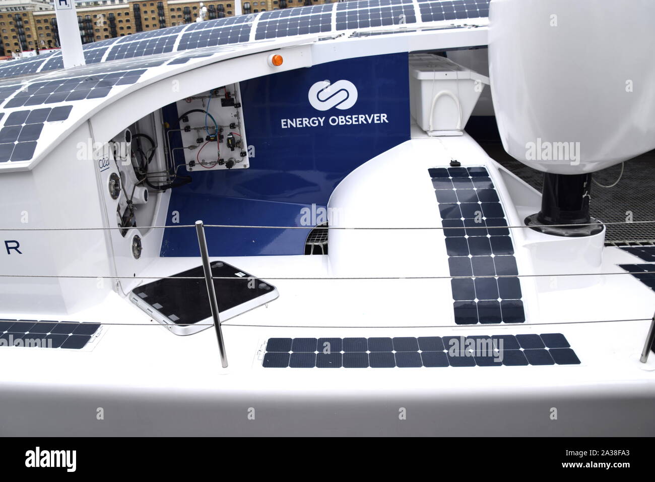 Energy Observer is the first boat to be powered by hydrogen using ...