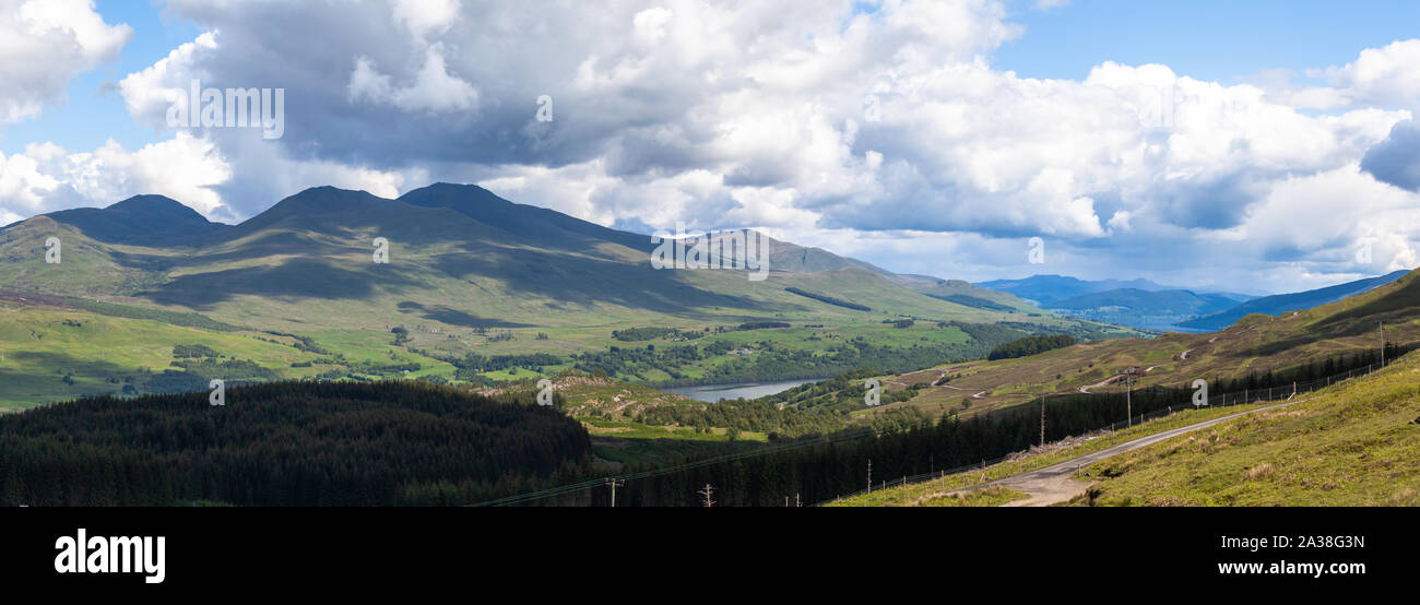 Rural landscape, Rob Roy Way, Scotland, United Kingdom Stock Photo - Alamy