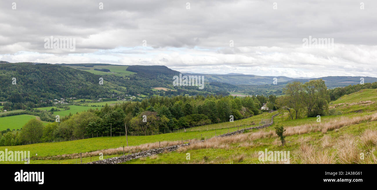 Rural landscape, Rob Roy Way, Scotland, United Kingdom Stock Photo - Alamy
