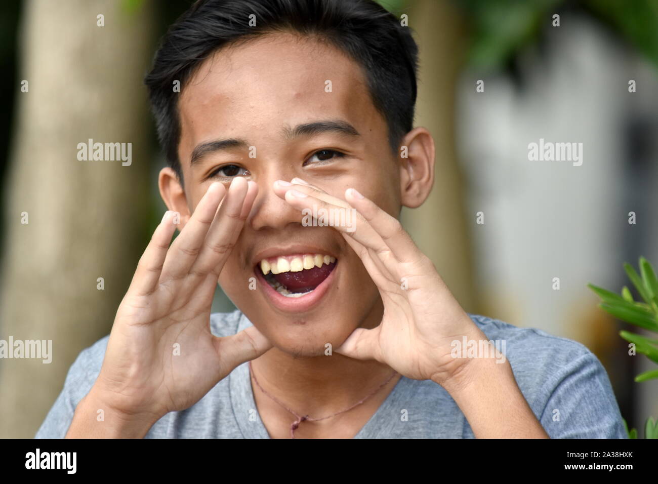 Asian teen boy hi-res stock photography and images - Alamy