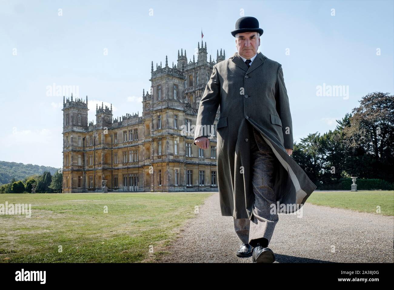 JIM CARTER in DOWNTON ABBEY (2019), directed by MICHAEL ENGLER. Credit ...