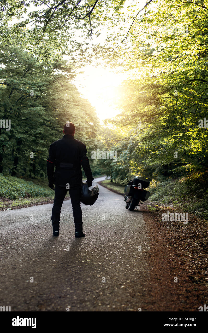 Motorcycle adventure trip hi-res stock photography and images - Alamy