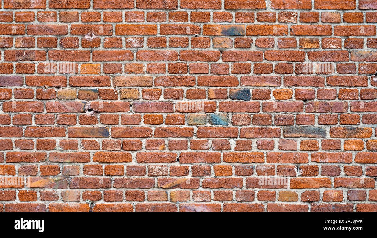 Old red brick wall Stock Photo - Alamy