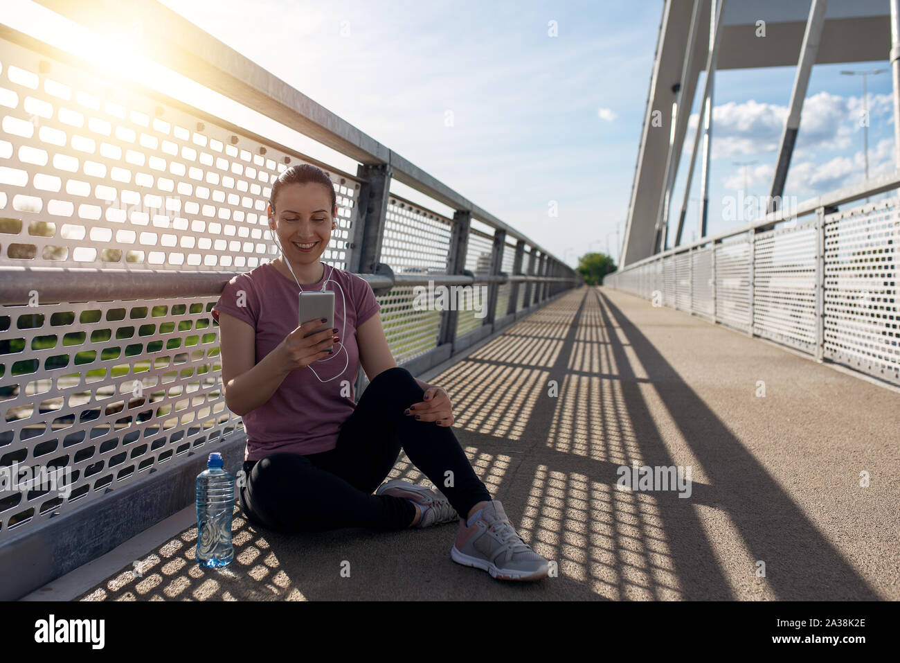 Female jogging exercise hi-res stock photography and images - Alamy
