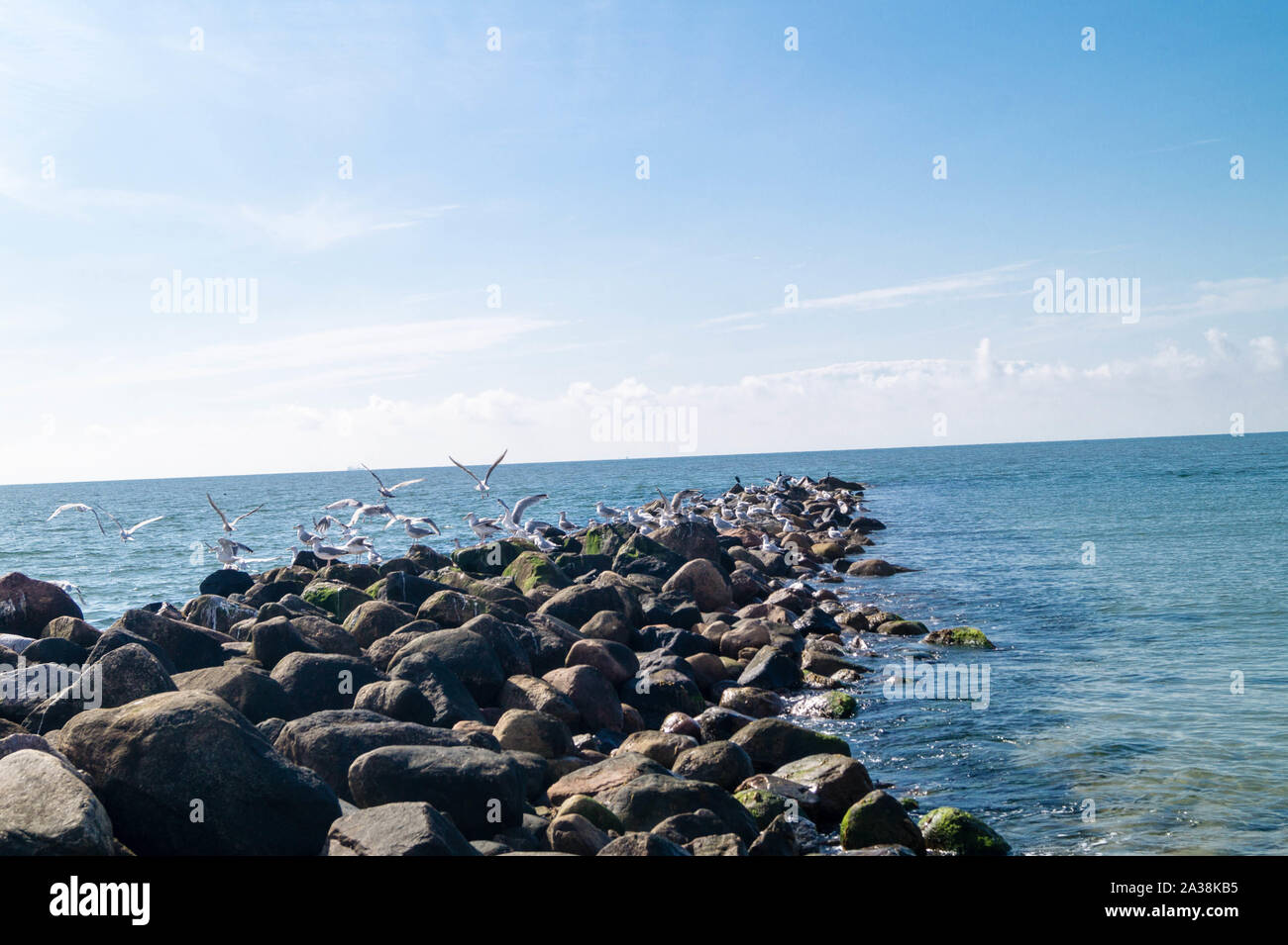 Blavand Ho Skallingen Denmark Stock Photo - Alamy