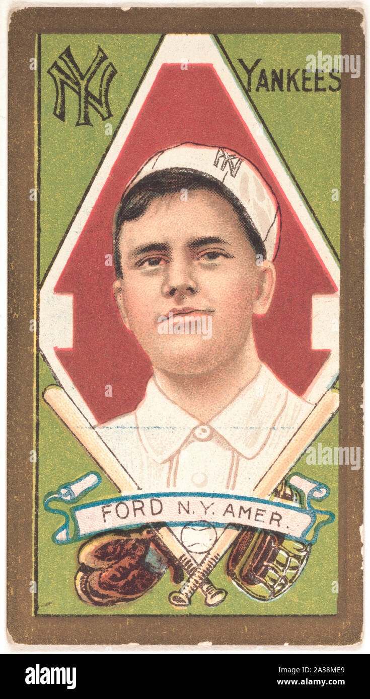 Russell Ford, New York Yankees, baseball card portrait Stock Photo - Alamy