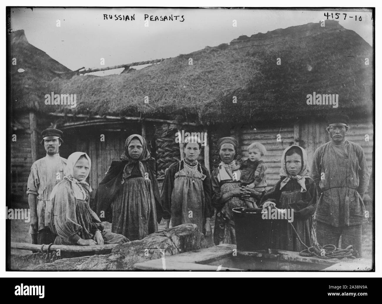 Russian peasants Black and White Stock Photos & Images - Alamy