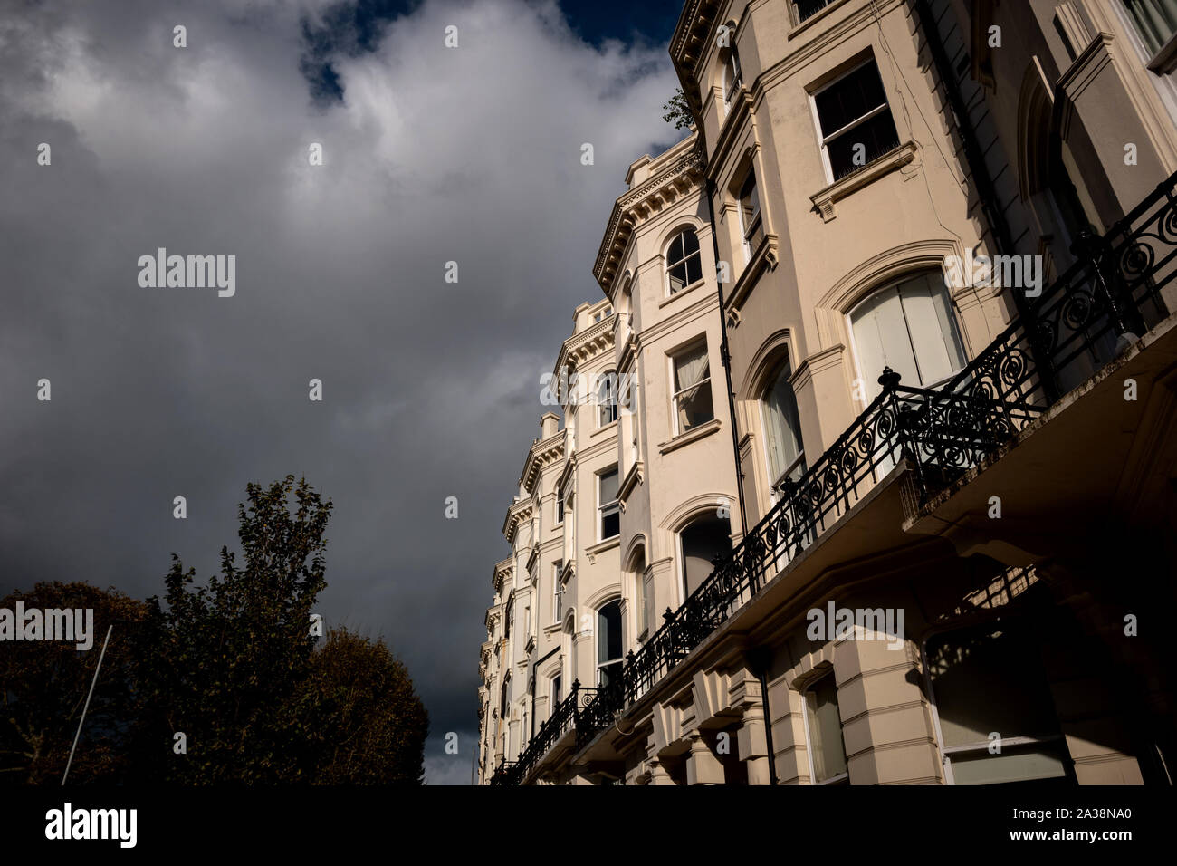 Regency buildings in Brighton Stock Photo - Alamy