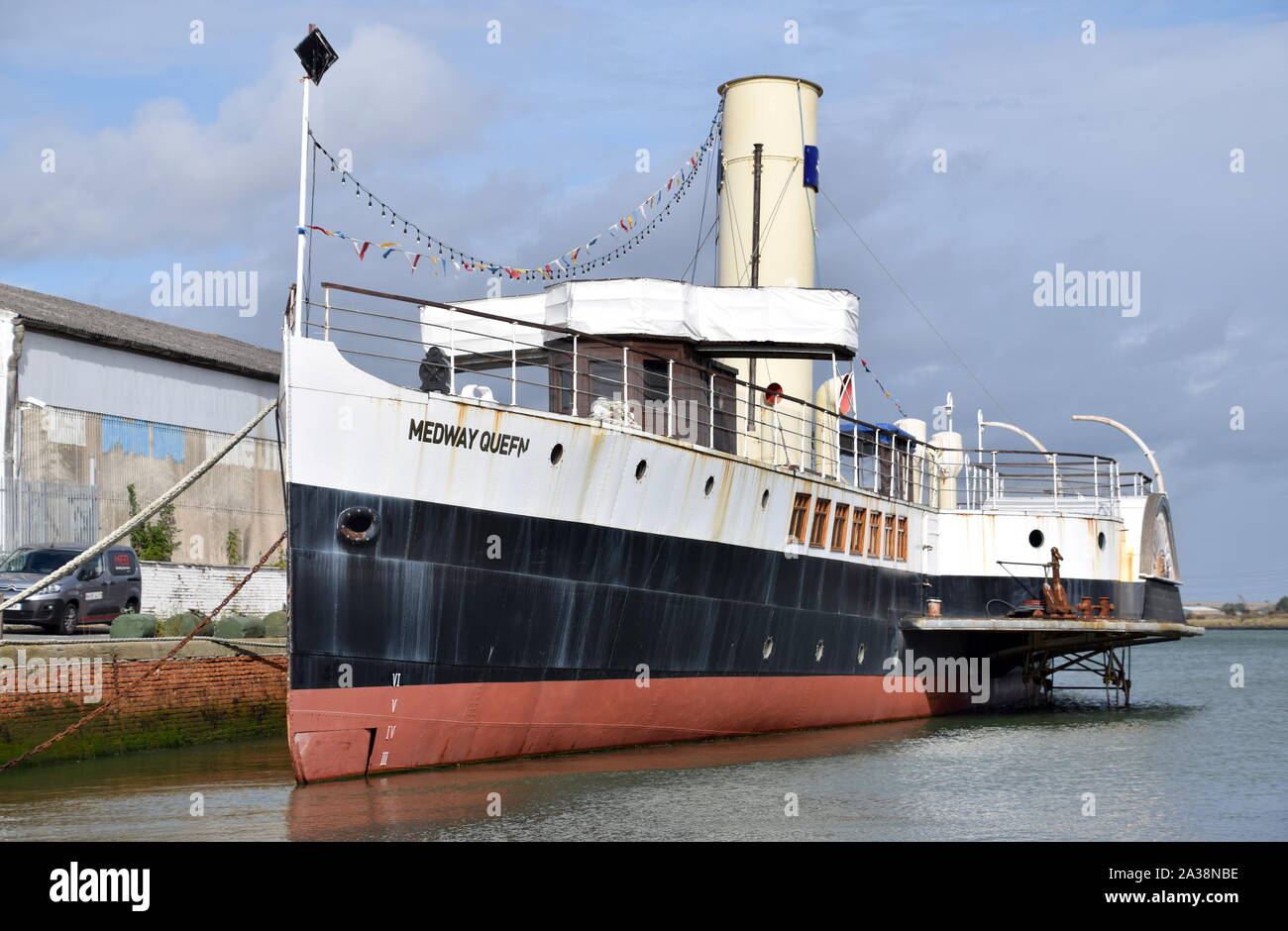 Medway Queen is a paddle steamer that took part in the Dunkirk ...