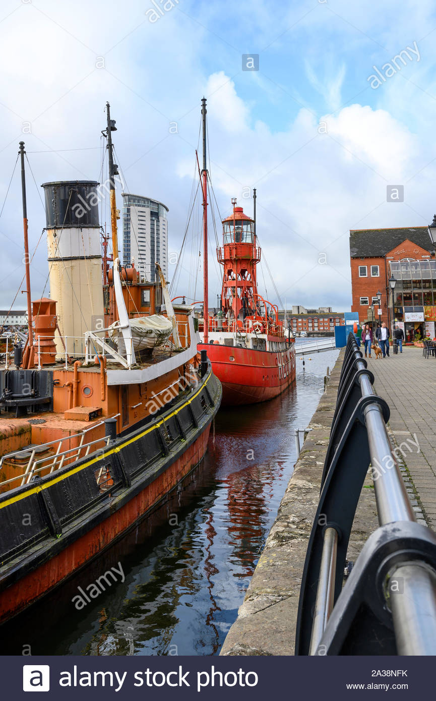 Ship Swansea Maritime Museum Stock Photos & Ship Swansea Maritime ...