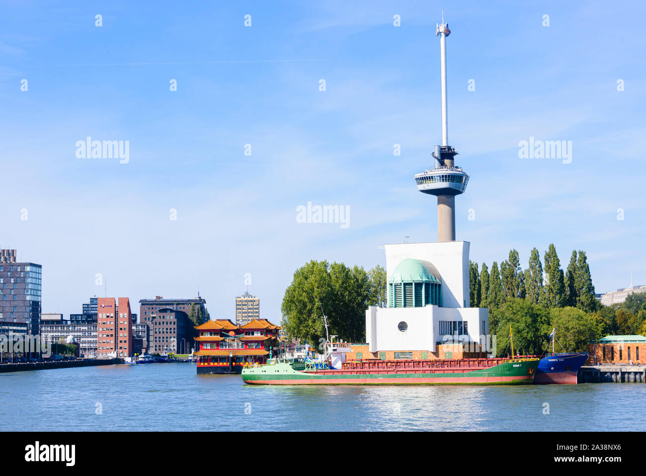 Iconic euromast observation tower hi-res stock photography and images ...