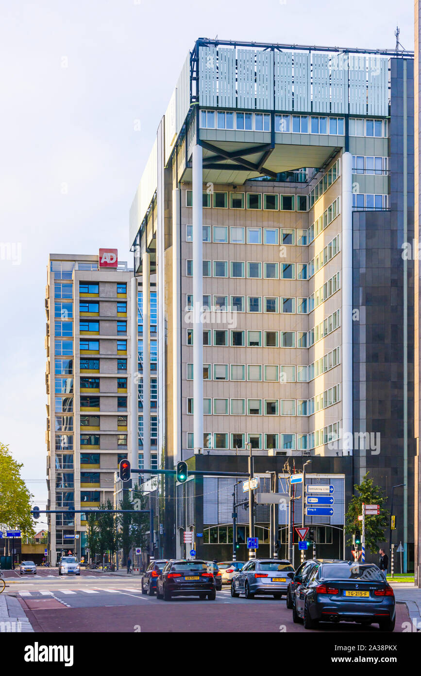 Modern office buildings in Rotterdam, Netherlands Stock Photo - Alamy