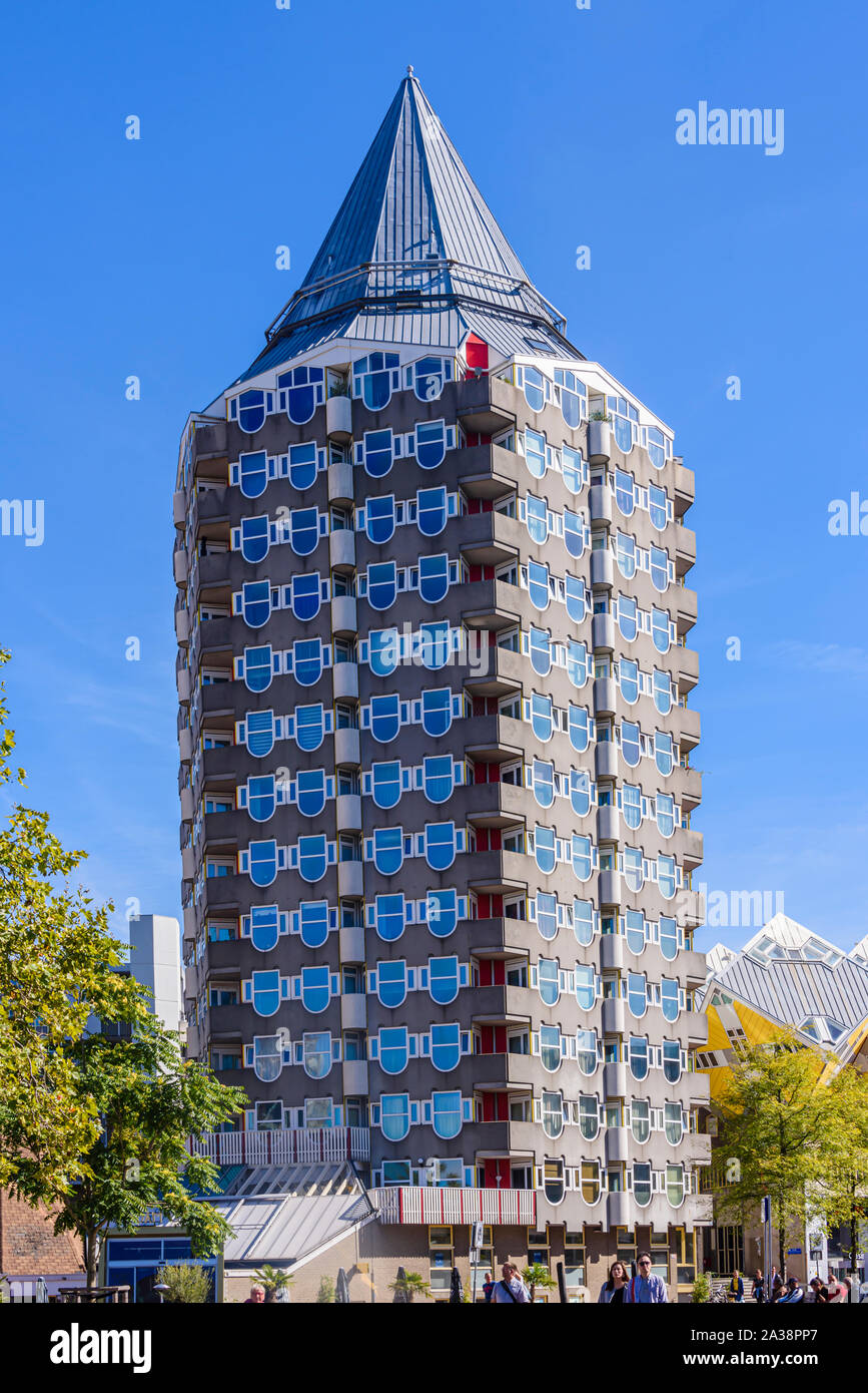 Rotterdam pencil building hi-res stock photography and images - Alamy