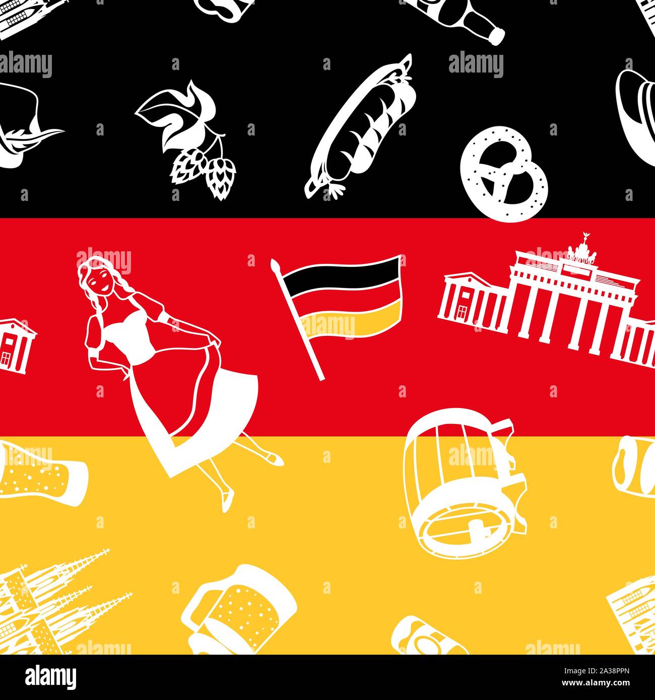 German National Symbols Stock Vector Images - Alamy