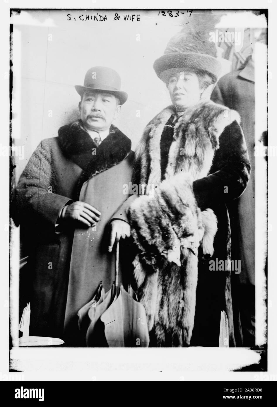 S. Chinda & wife Stock Photo - Alamy