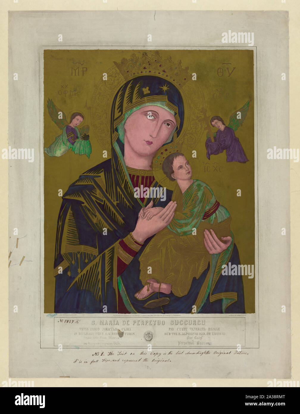 Maria de perpetuo succursu hi-res stock photography and images - Alamy