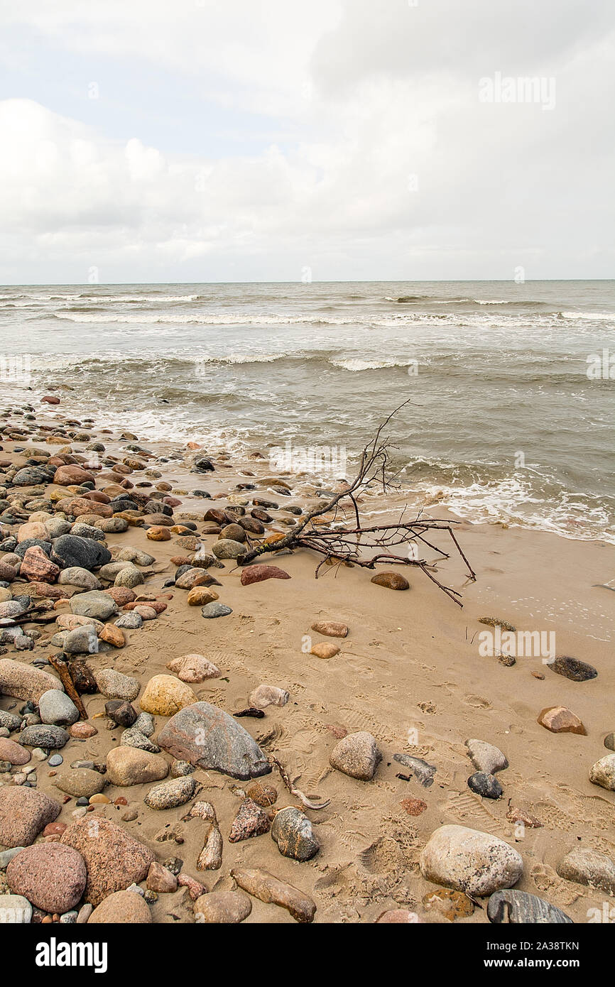 Beach in Jastrzebia Gora (Poland Stock Photo - Alamy
