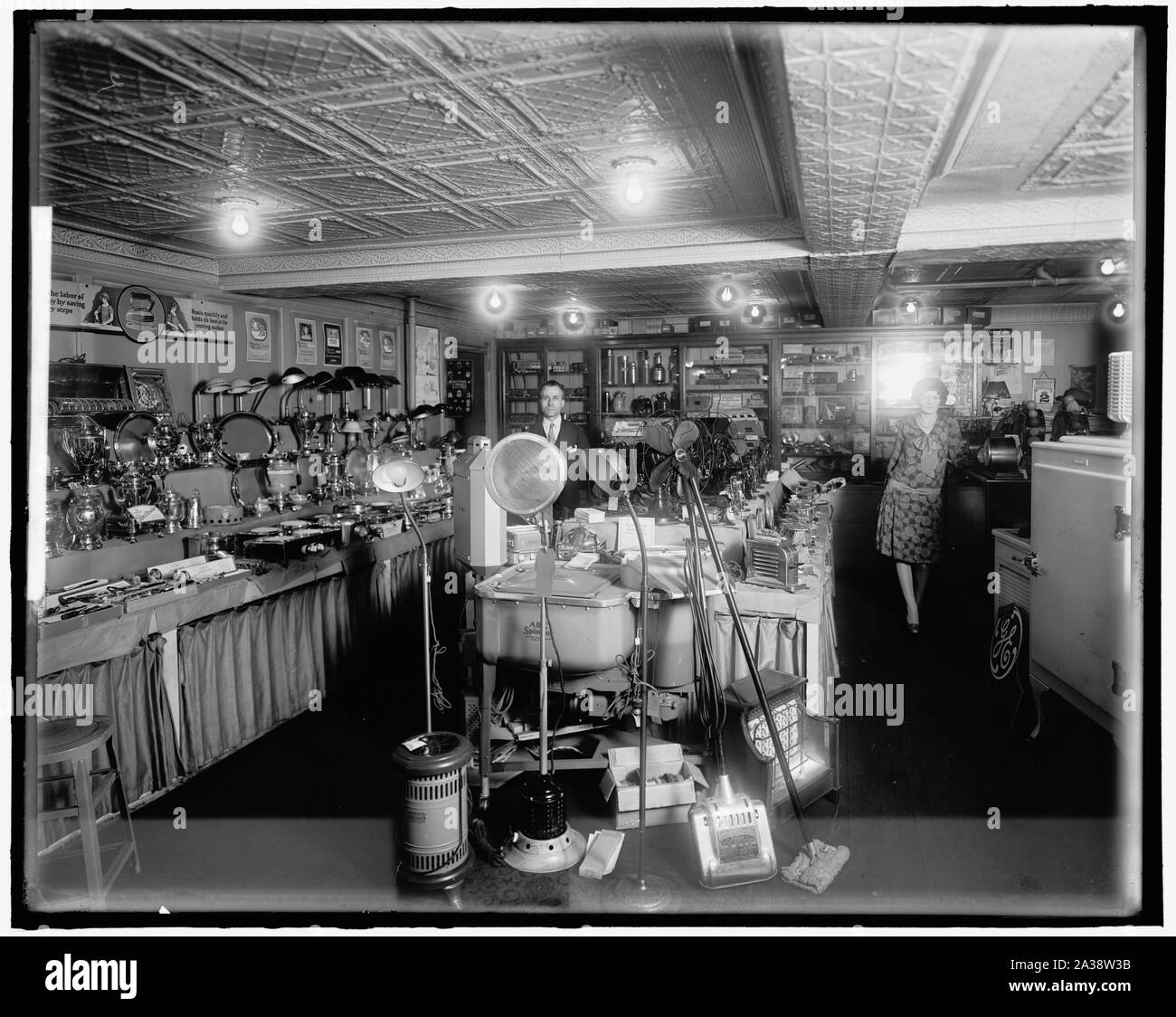 SCHNEIDER ELECTRIC STORE. INTERIOR Stock Photo - Alamy