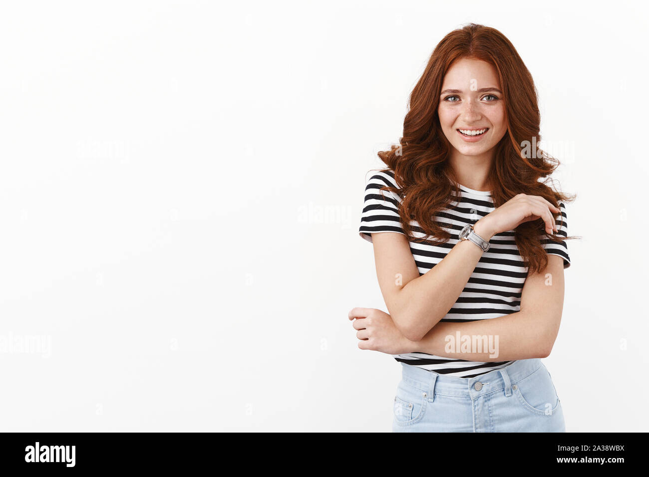 Freckles arm hi-res stock photography and images - Alamy