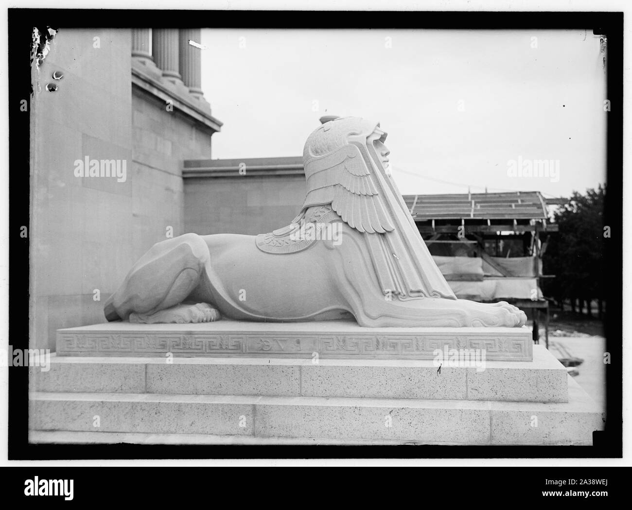 SCOTTISH RITE TEMPLE. SPHINX Stock Photo - Alamy