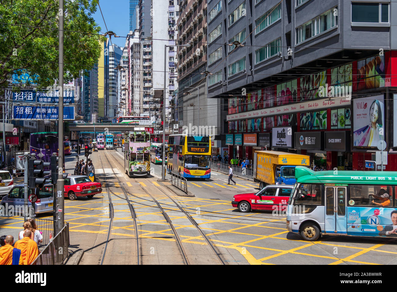 Tramway crossroad hi-res stock photography and images - Alamy